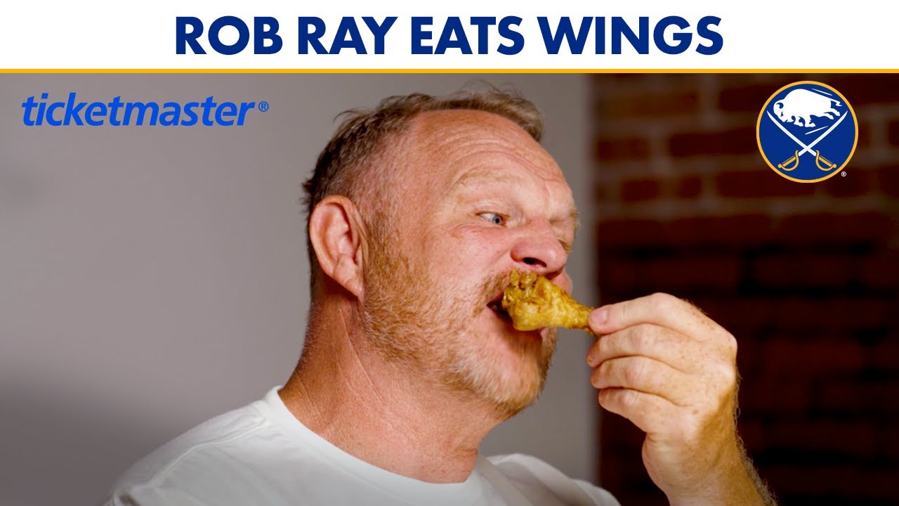 “Mmmm, RAT!” | Rob Ray Tries Buffalo Sabres Opponent-Flavored Wings For ...
